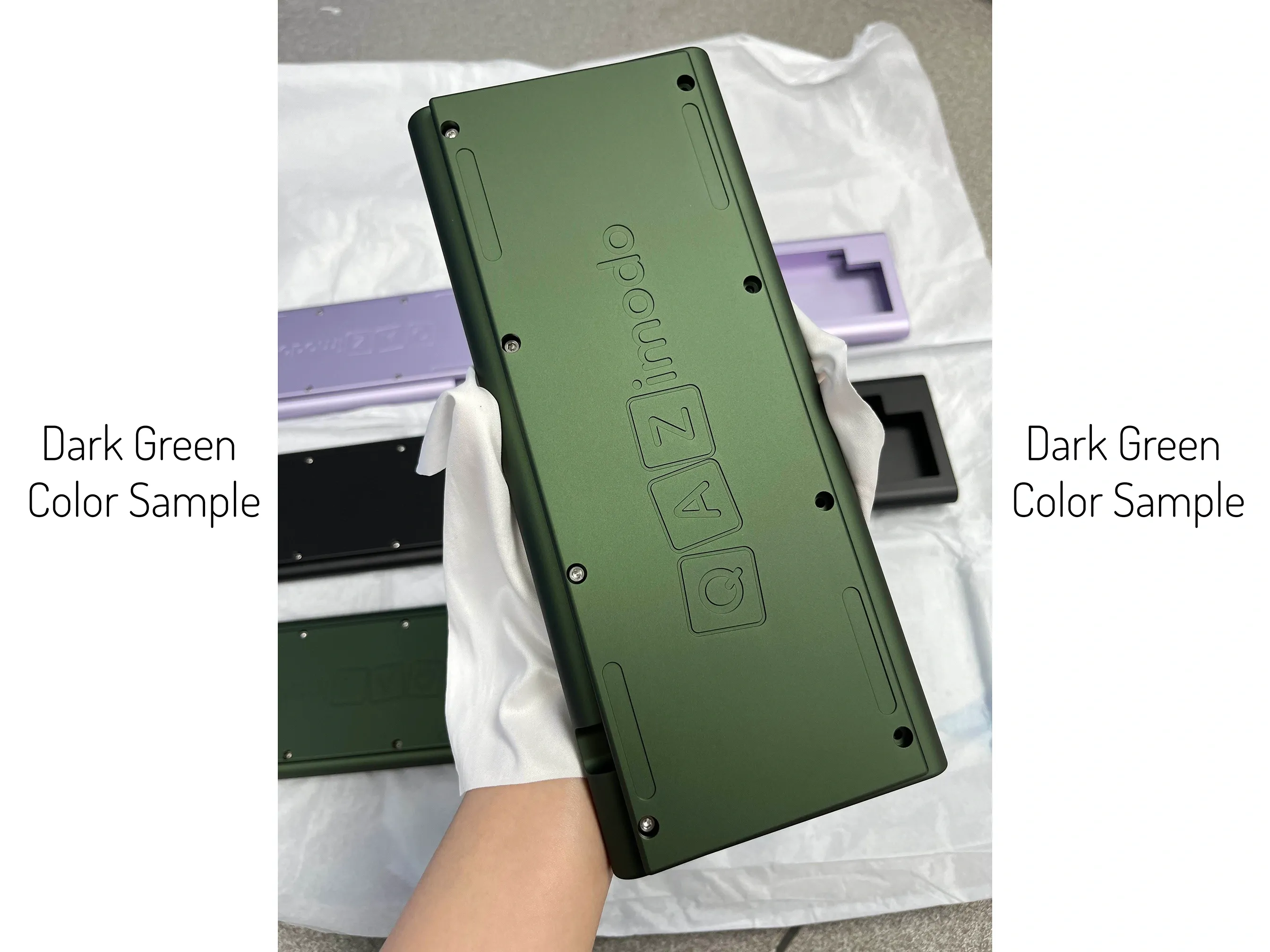 Wolfjaw Dark Green Kit - KeebSupply